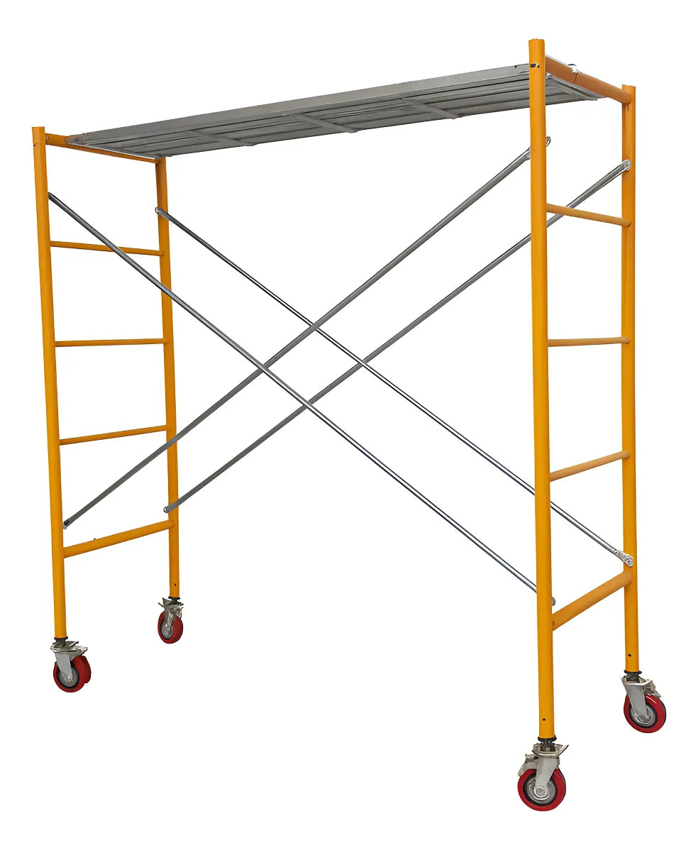 Andamio Banquetero 0.7x2.0x2.13m + Plataforma + Ruedas Zait — ZAIT