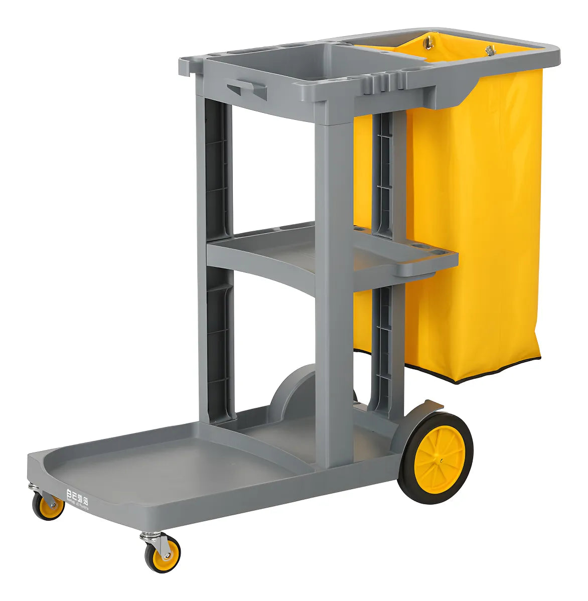 Carrito Limpieza Conserje Con Bolsa Uso Rudo Zait — ZAIT